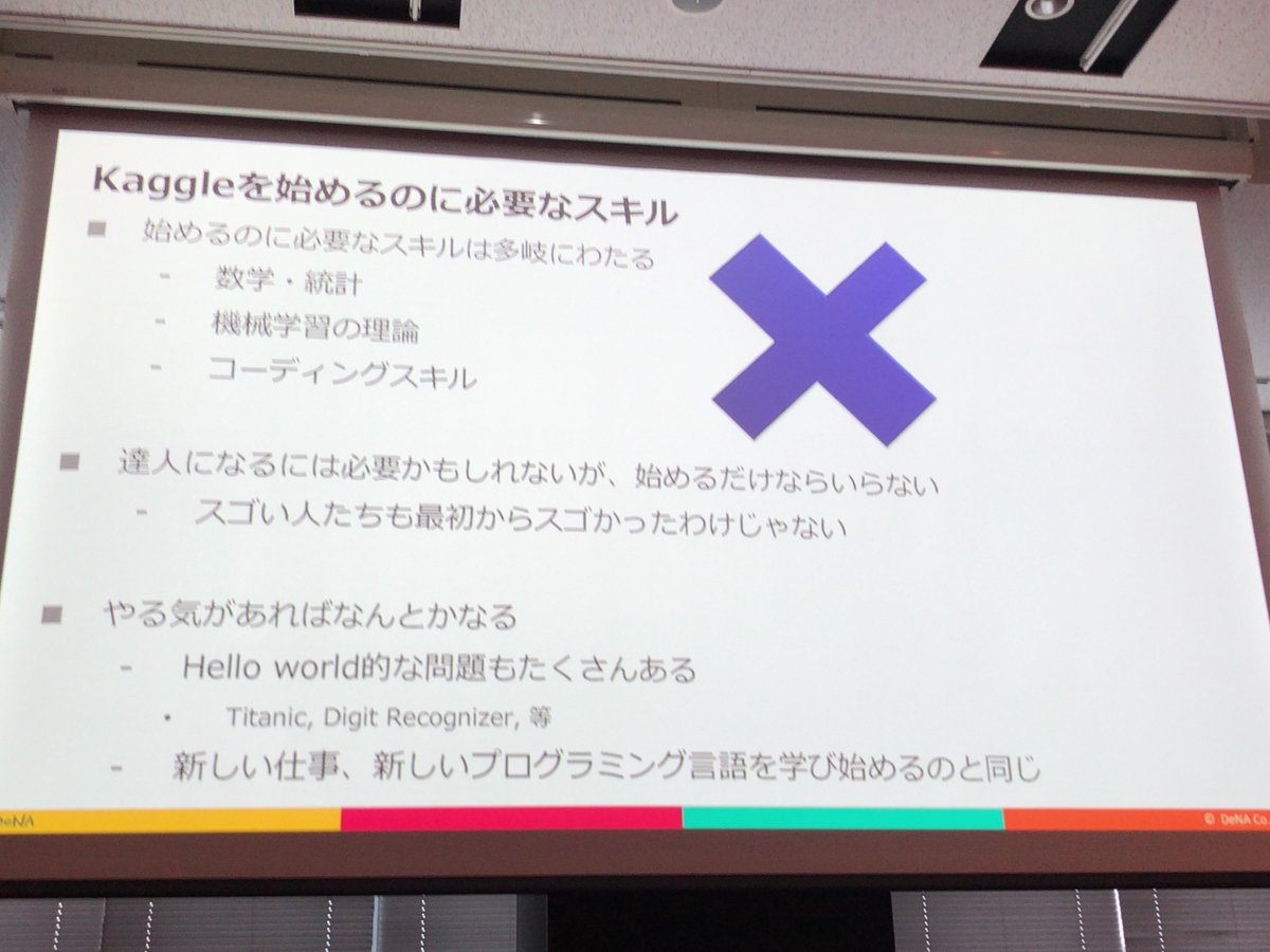 デブサミ夏2018【B-8】 Kaggleで描く成長戦略〜個人編・組織編〜 #devsumiB - posfie