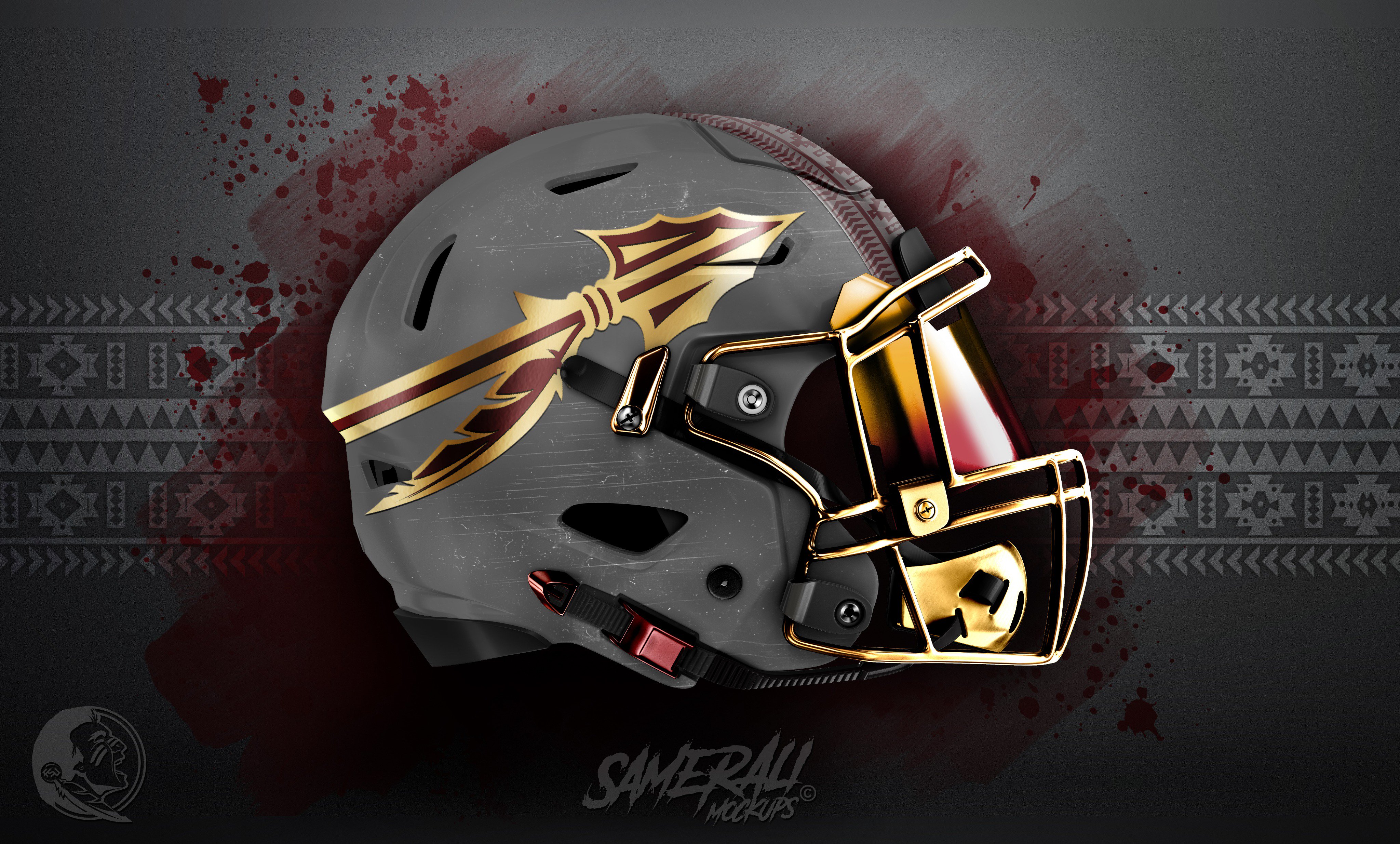 Fsu Football Helmet Logo