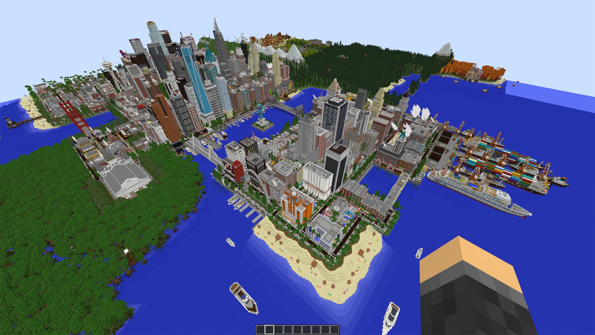 Minecraft World Render