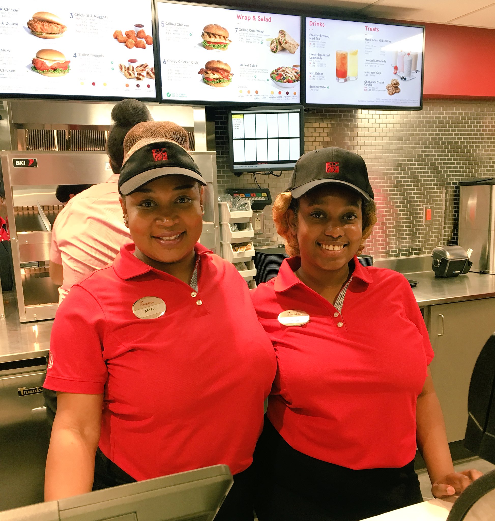 Fast Food Worker Uniform