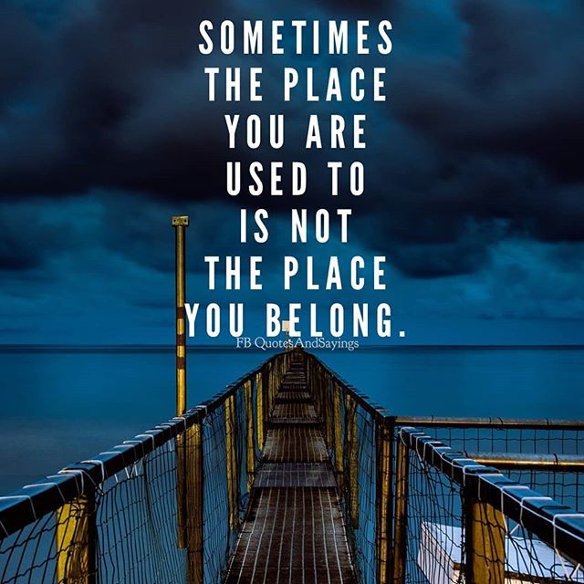 Where You Belong Quotes