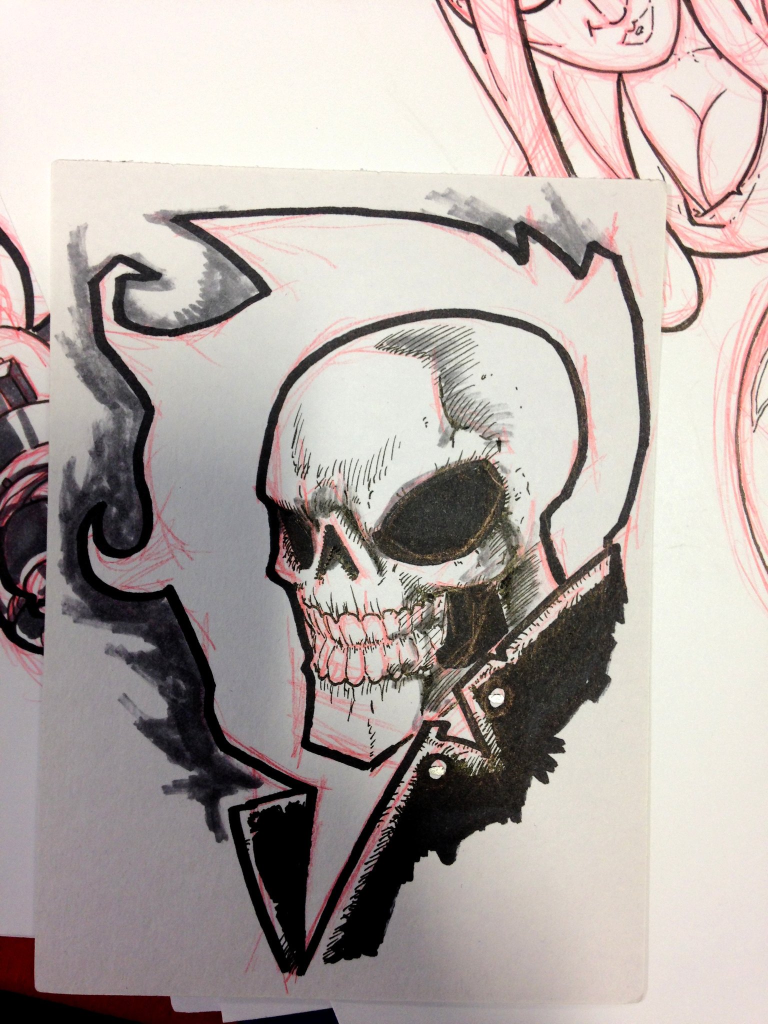 Ghost Rider Drawing