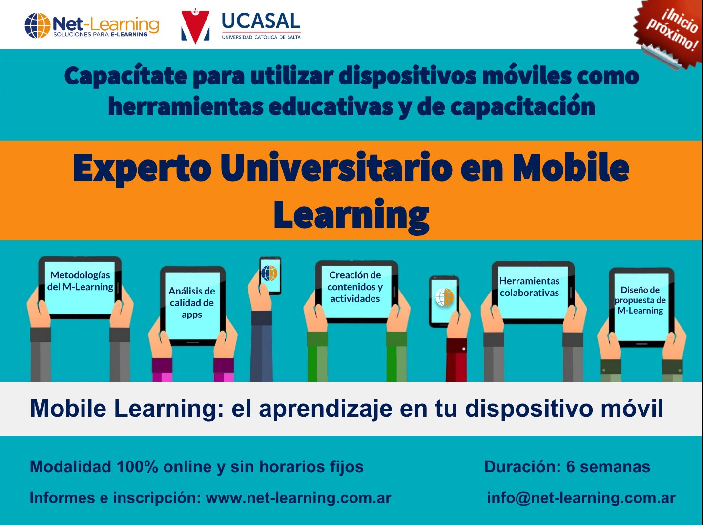 Net-Learning on Twitter: "Aprovecha el potencial de los dispositivos móviles para innovar en el ...
