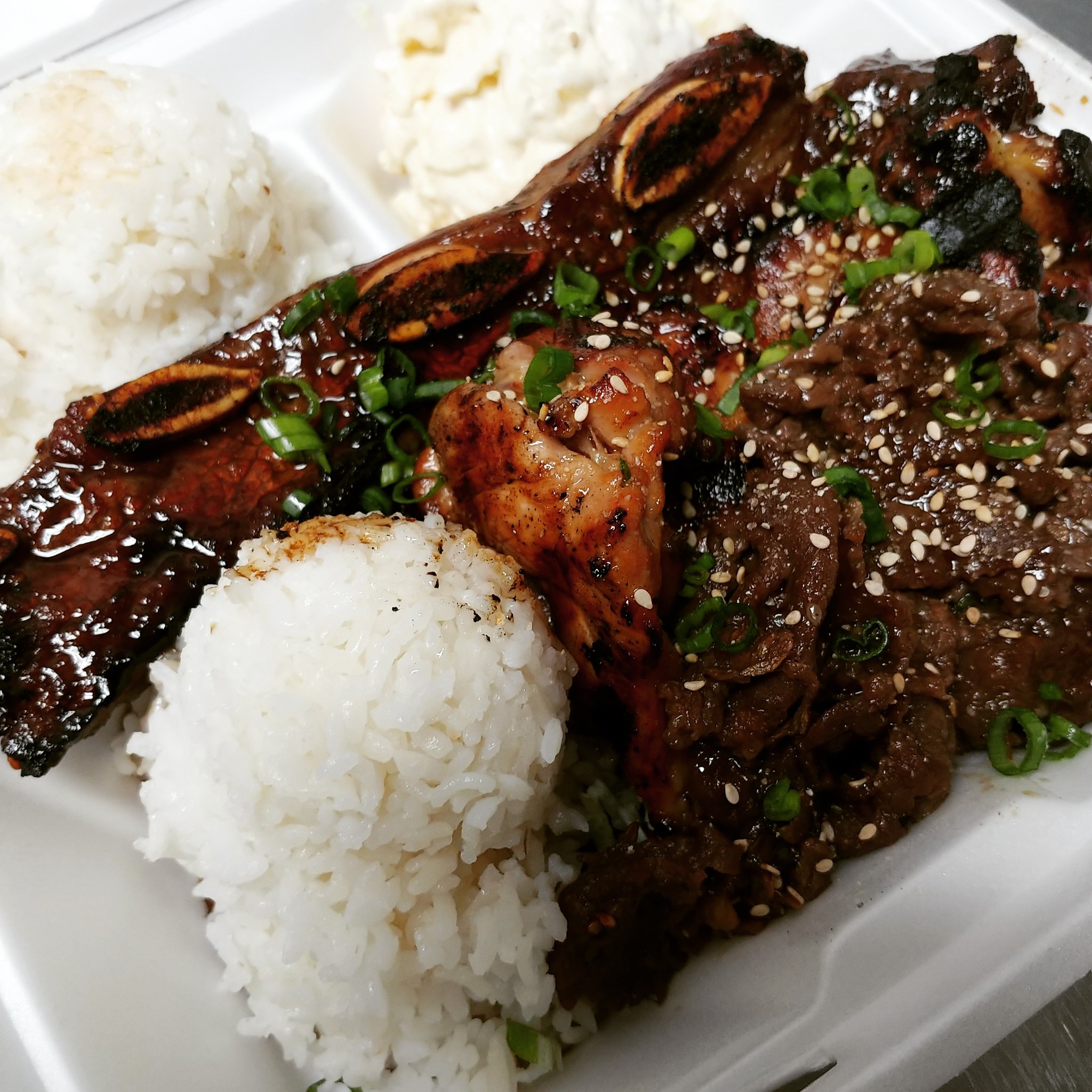 Hawaiian Mixed Plate Lunch