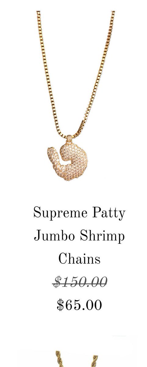 Supreme Patty X The Gold Gods Diamond Shrimp Gang Script