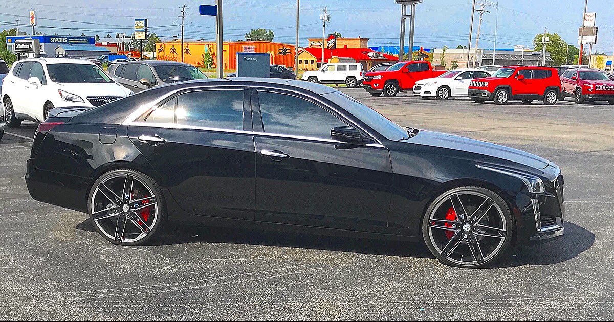 Cadillac Ats On 22s