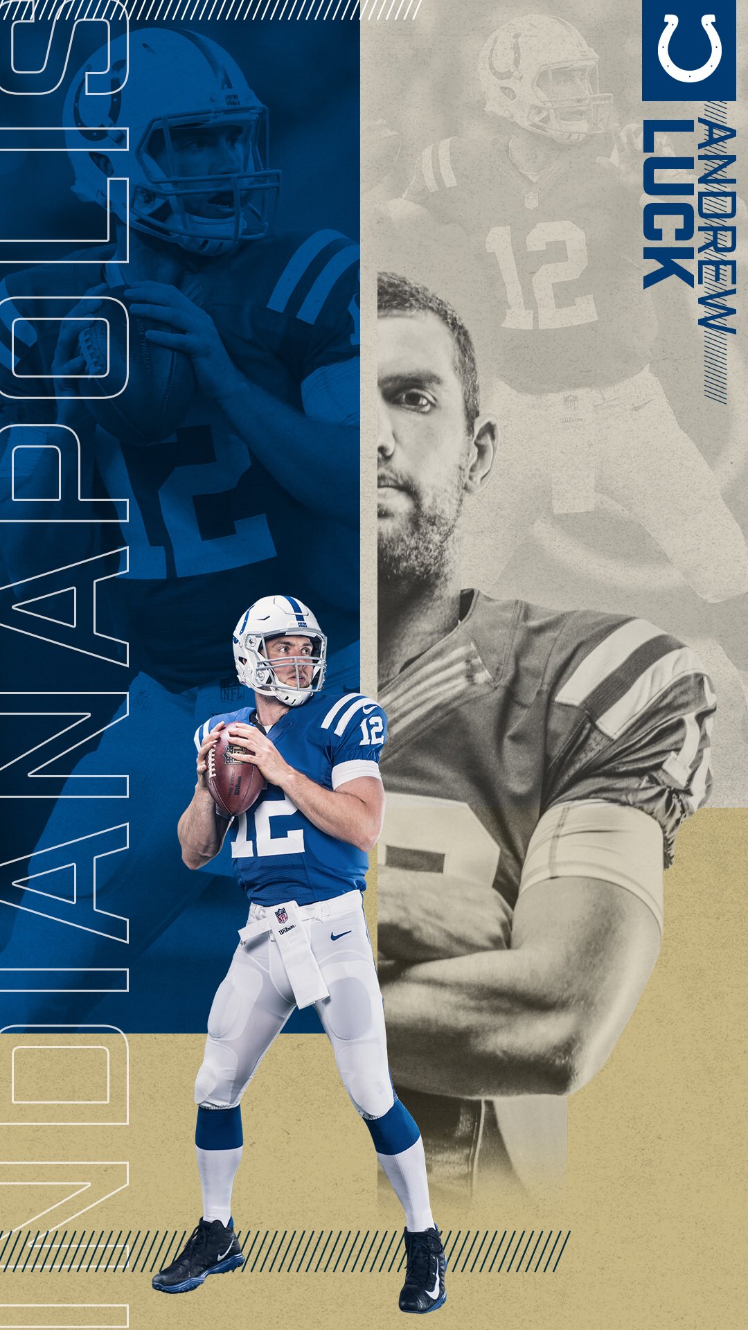 Andrew Luck Colts Poster