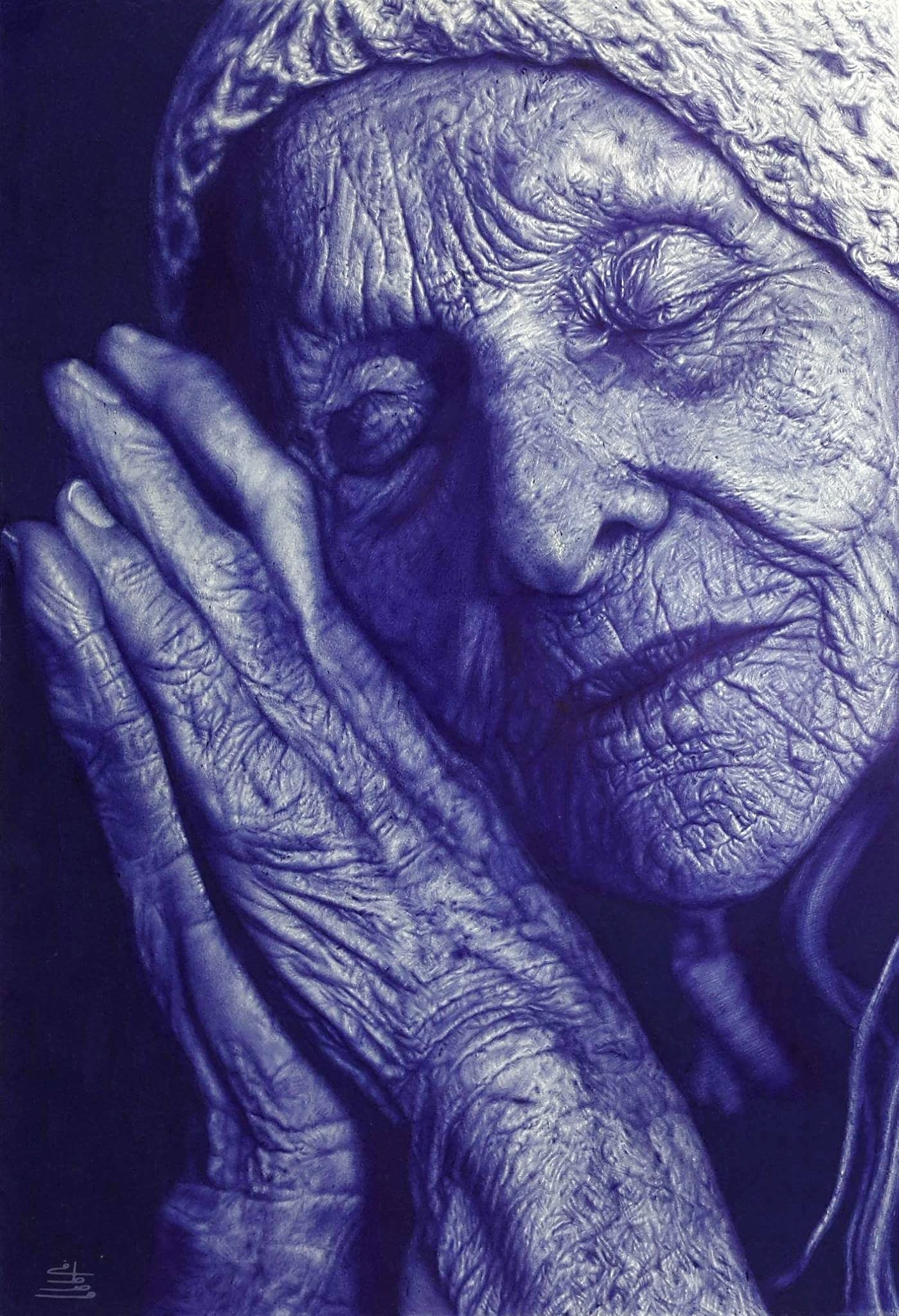 Realistic Ballpoint Pen Art