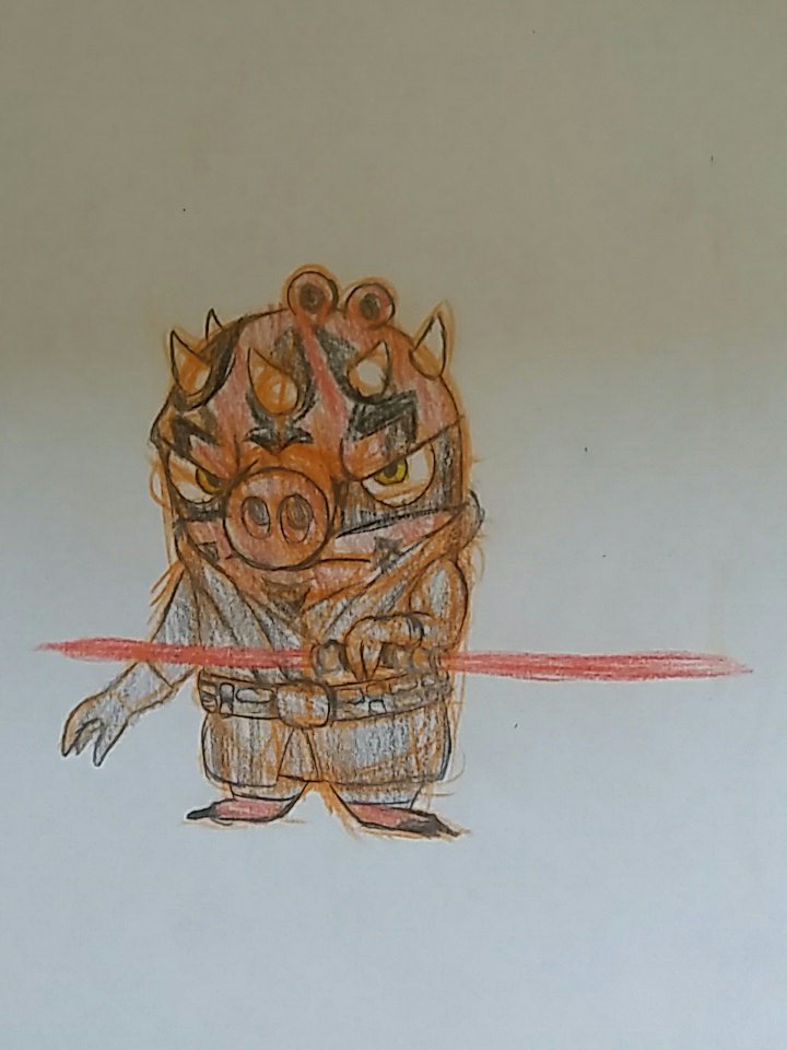 Angry Birds Star Wars Darth Maul