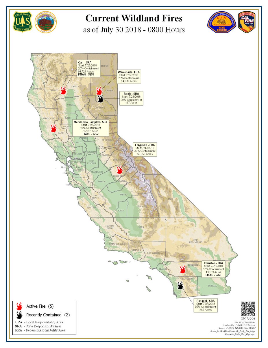 Cal Fire Statewide Fire Map - United States Map