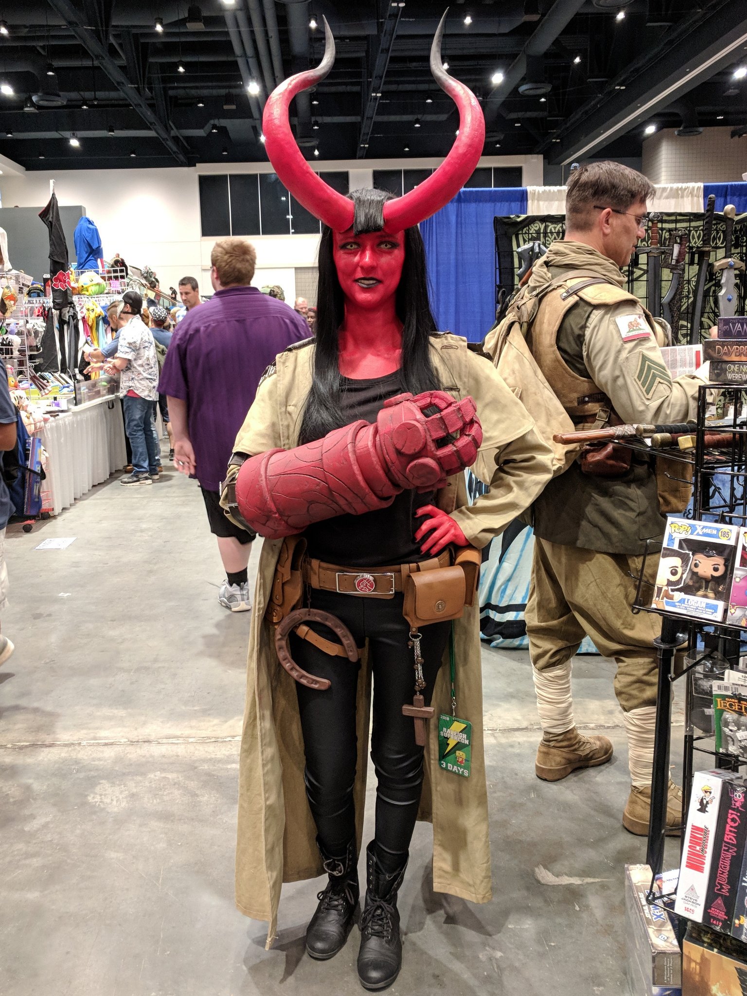 Hellboy Horns Costume
