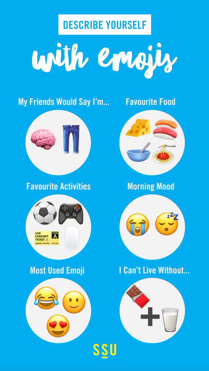 Describe Me Emojis Instagram