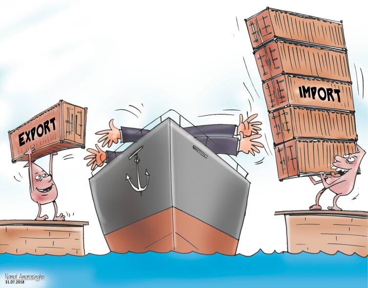 Import Export Cartoon Political Cartoons Of Sri Lanka Import And