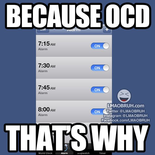 Funny Ocd Memes OCD Memes & Education #REALocd #ocdrecovery