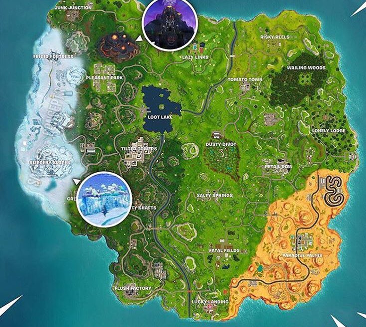Fortnite Chapter 2 Map Spots