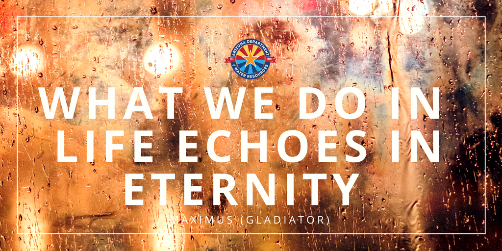 What We Do In Life Echoes In Eternity Wallpaper