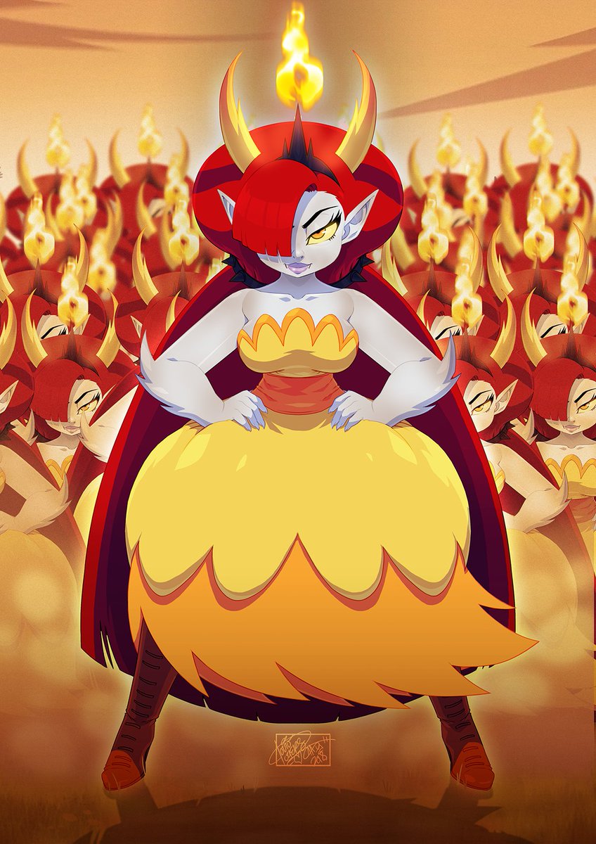 「full color commish of #hekapoo from star」|Tovio Rogers (ToRoYo ...