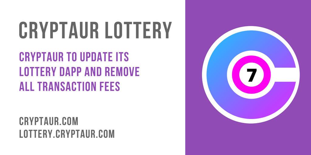 Cryptaur® on Twitter: "We are glad to present to you our fully updated #Cryptaur Lottery. After ...