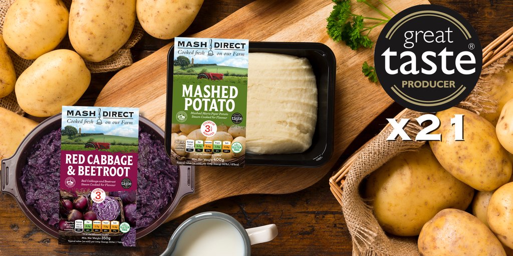 ⭐We’re delighted to have been awarded 2 GreatTasteAwards for our Mashed ...