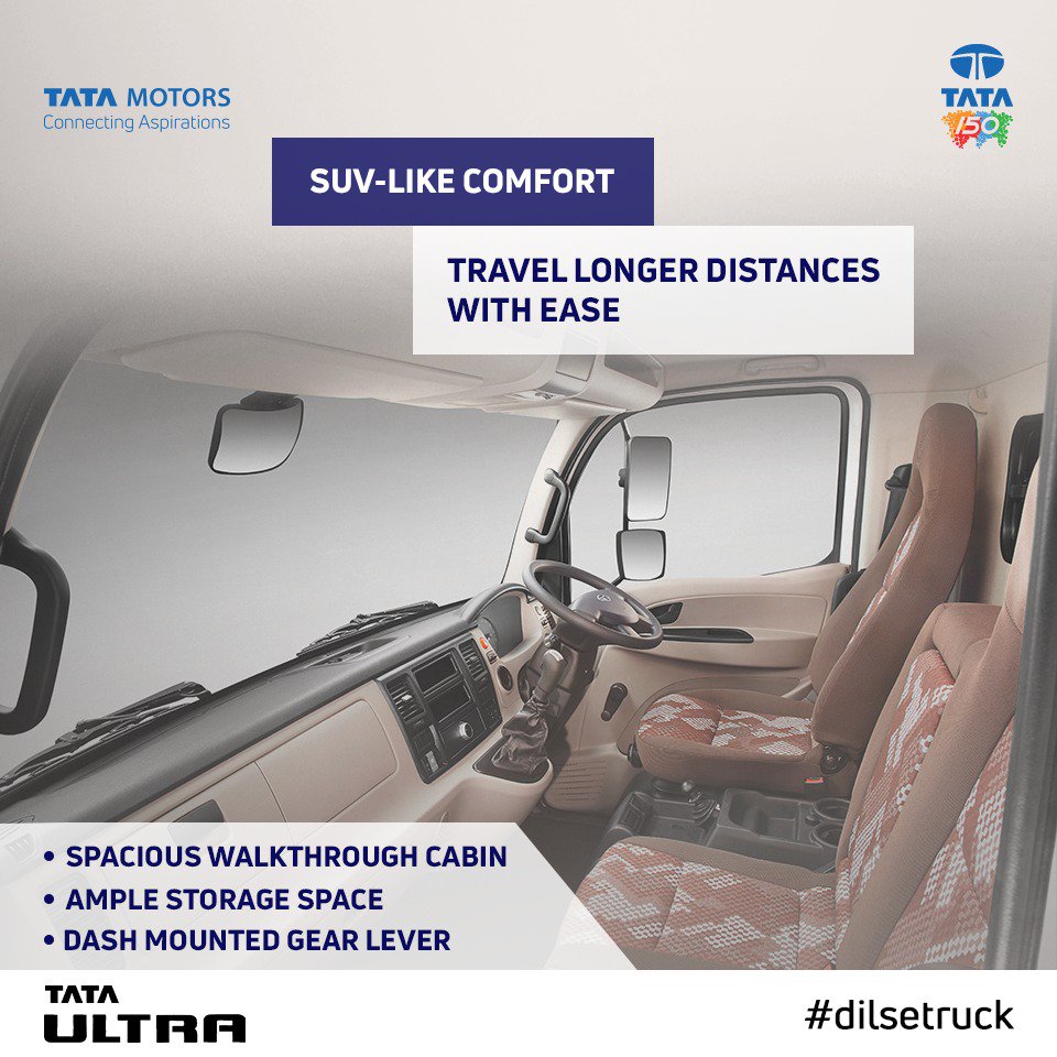 Tata Motors Truck Interior