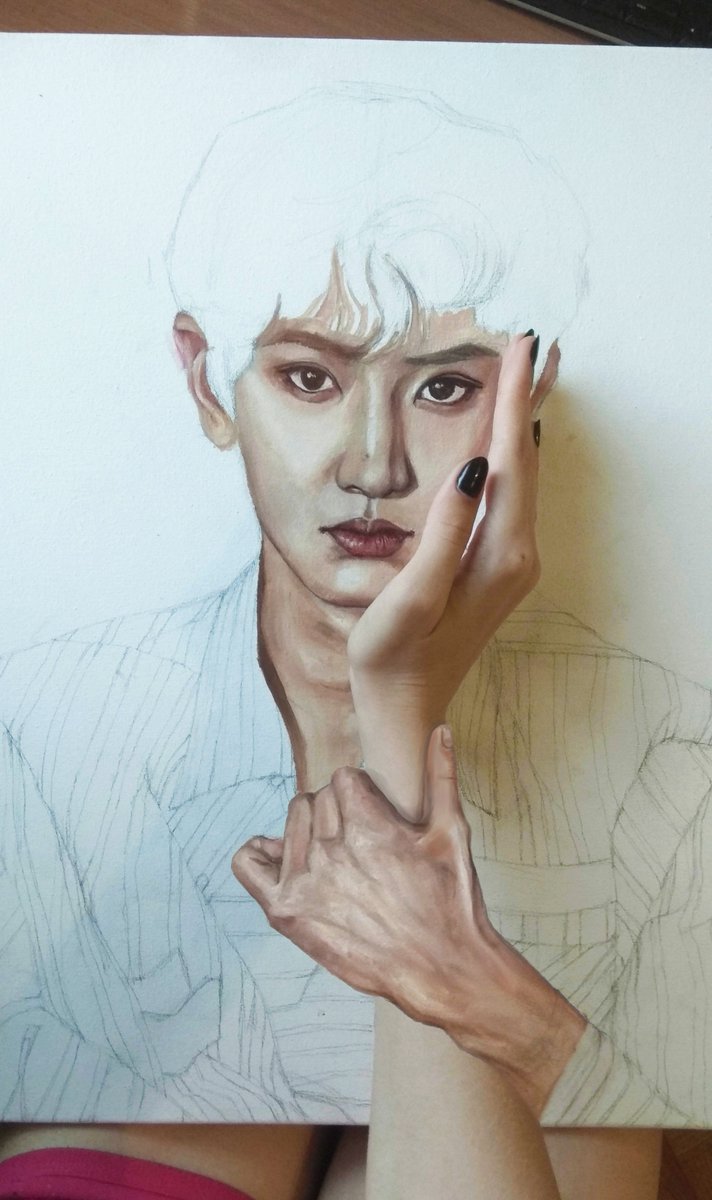 Chanyeol Exo Drawing
