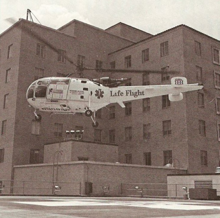 42 years ago today, Memorial Hermann Life Flight began its operations ...