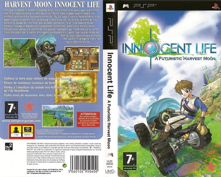 Innocent Life A Futuristic Harvest Moon