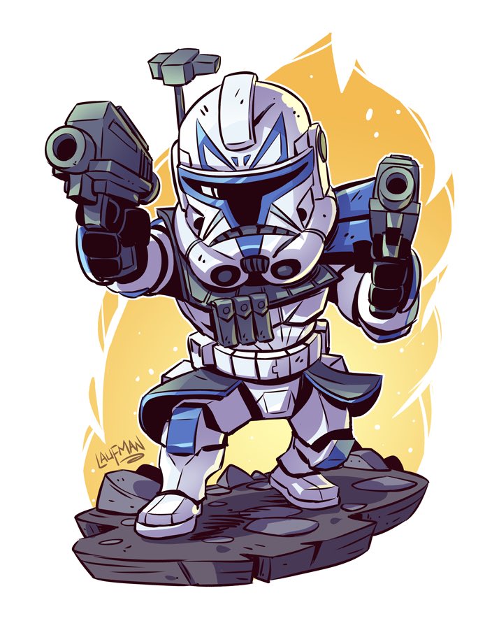 Star Wars Captain Rex Fan Art