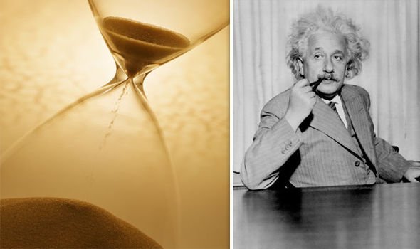 Albert Einstein Time Machine