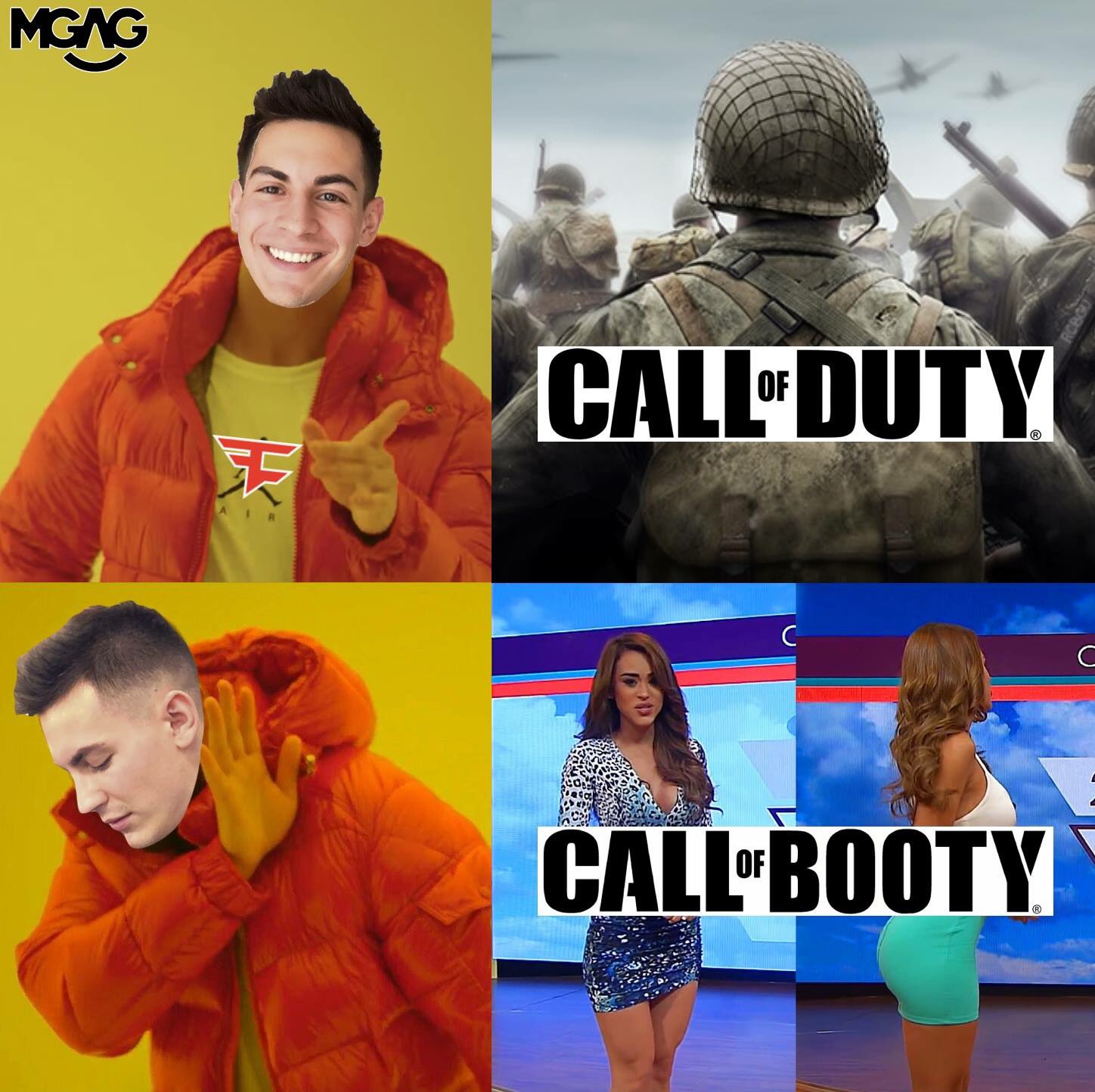 Call Of Duty Girlfriend Meme