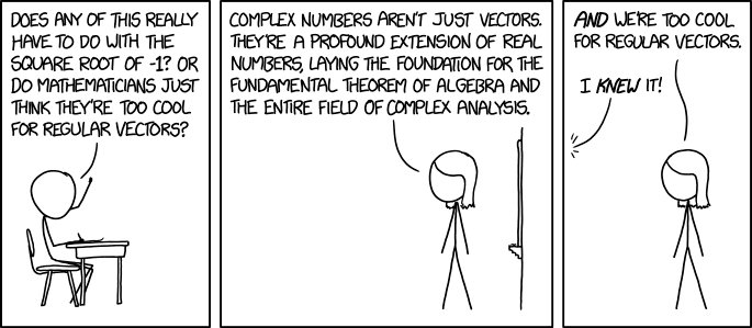 XKCD Comic on Twitter: "Complex Numbers https://t.co/tC6VJrUb4d https://t.co/5sEceyj5m5…