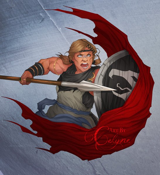 [547×600] Folka, by Celyne : r/bannersaga