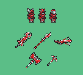 Terraria Adamantite Armor