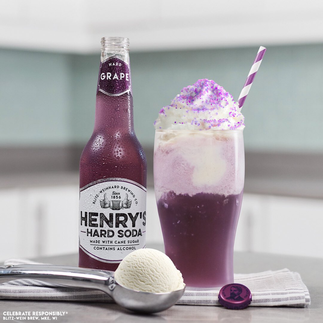 Grape Soda Float