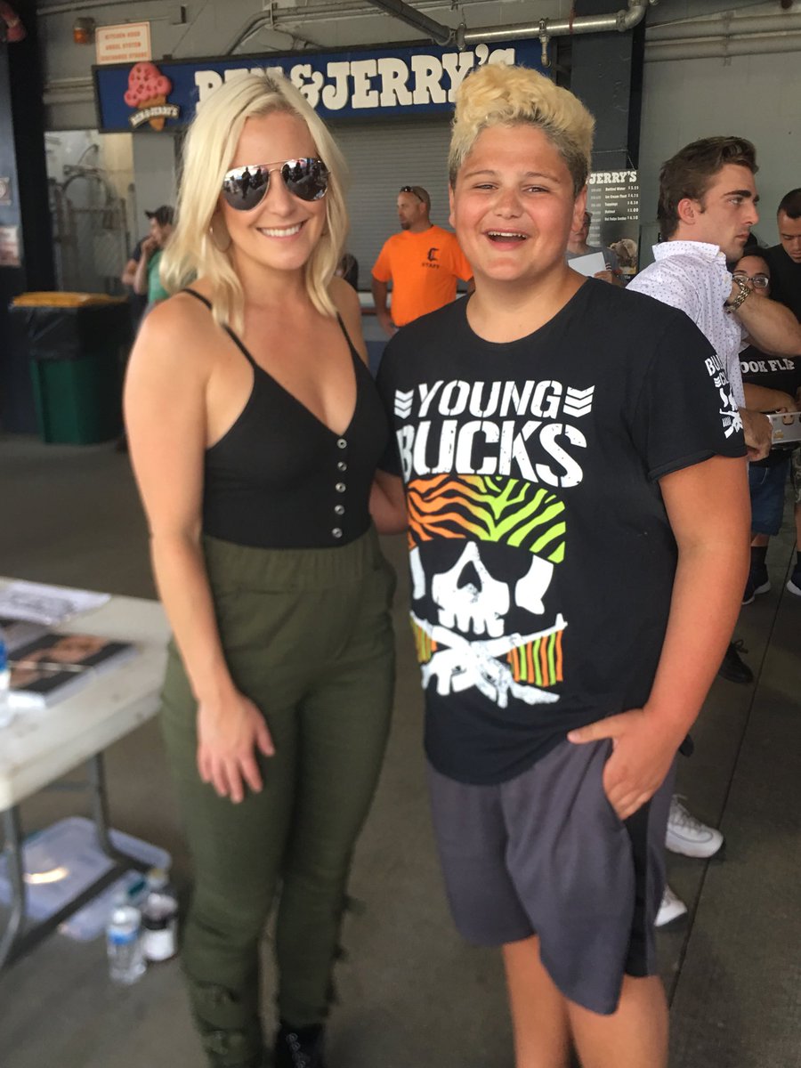 Tenille reunites with Renee Young /Cory Graves . Northeast wrestling NY ...