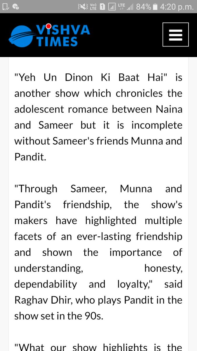 Randeep Rai aka Sameer Maheshwari AT -:5|| The King Of Our Hearts ...