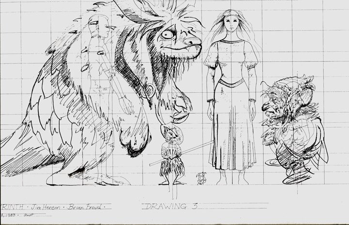 Jim Henson Drawings