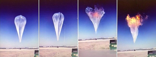 Hydrogen Balloon Explosion