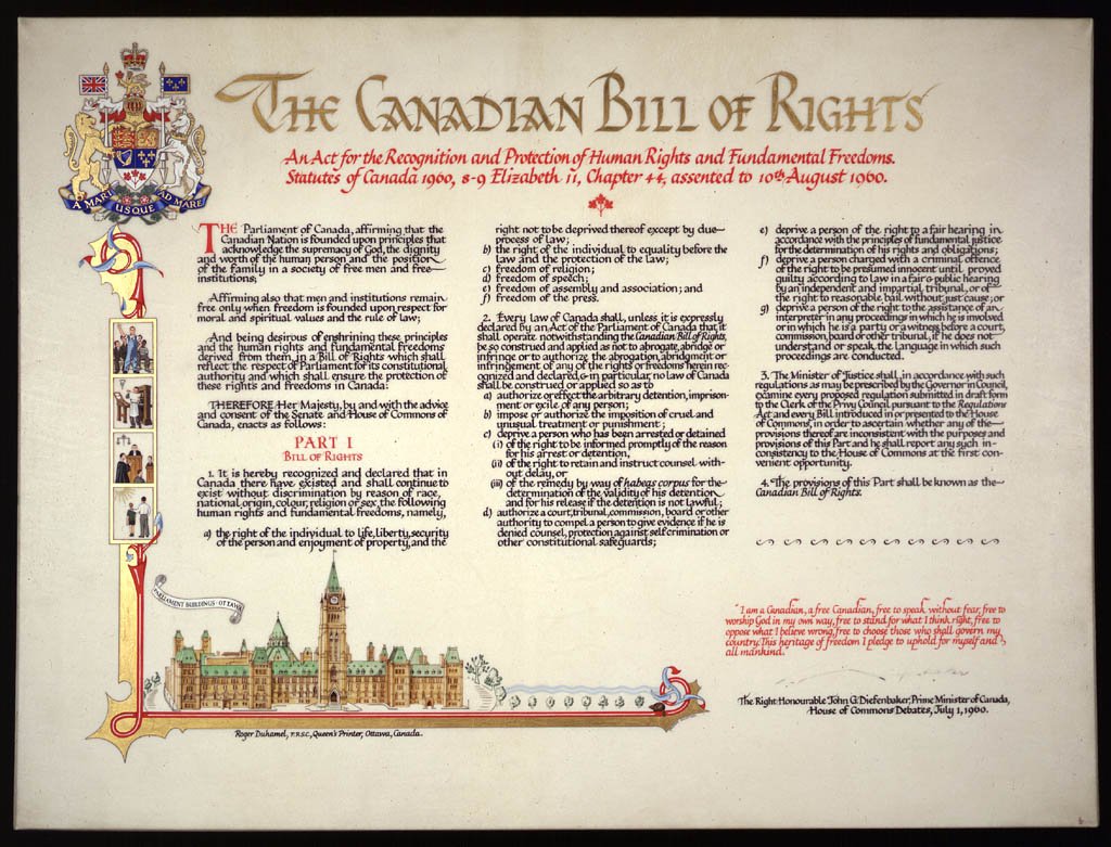 Canadian Bill Of Rights