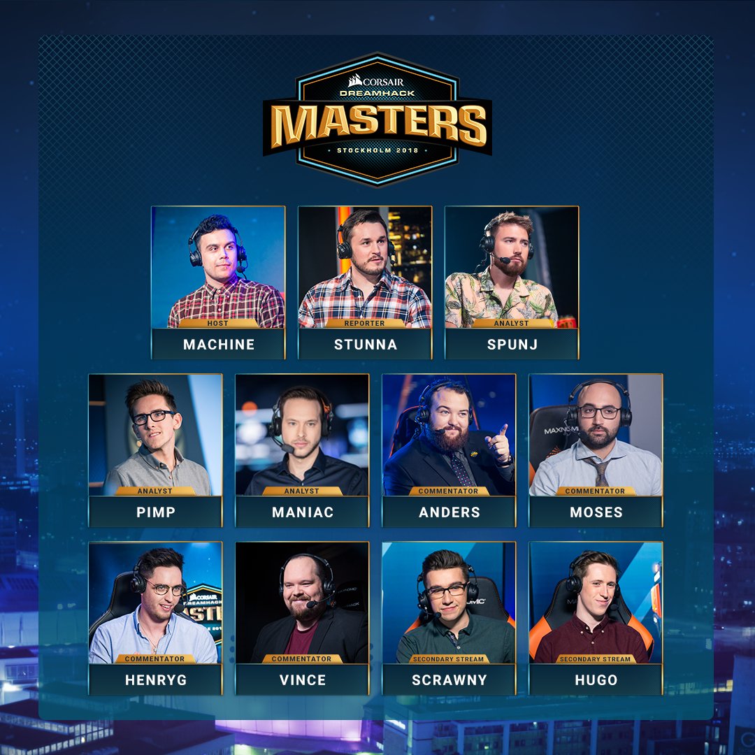 DreamHack Masters Stockholm 2018 - Information, Schedule & Discussion ...
