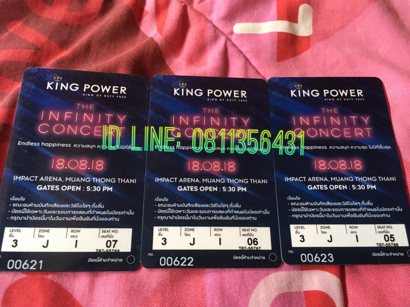 Noona Indy on Twitter: "🙋🏻‍♀️Meet today Theinfinity concert ใครยังไม่มีบัตร สนใจสอบถามได้นะค่ะ ...