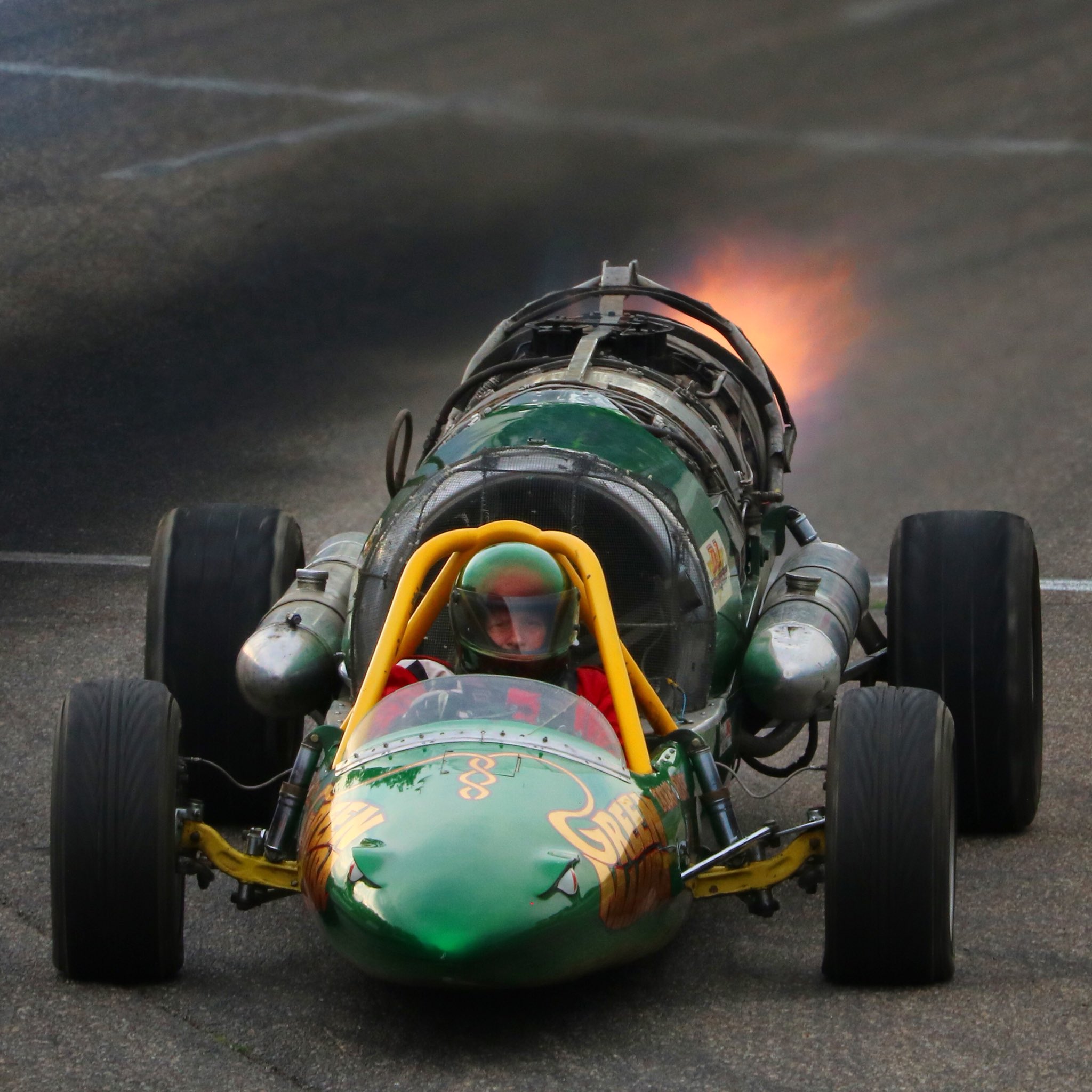 Green Mamba Jet Car