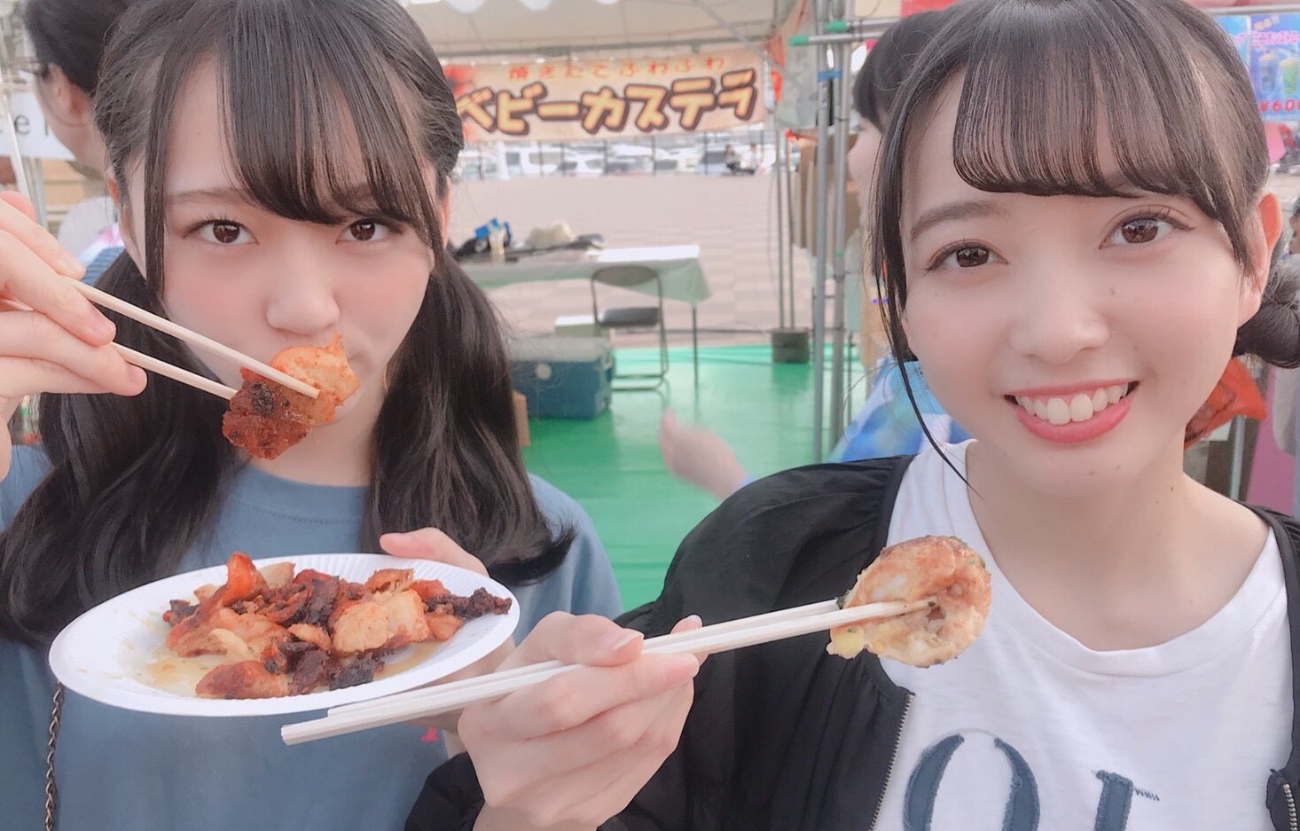 STU48 on Twitter: "Kiss FM KOBEプレゼンツスペシャルパフォーマンス＠こうべ海の盆踊り 特設ステージに出演致しました🎆 また、ステージ前には募金活動も行わせて ...