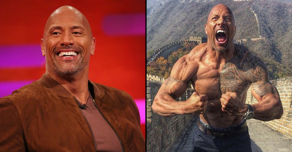 Dwayne Johnson Fat