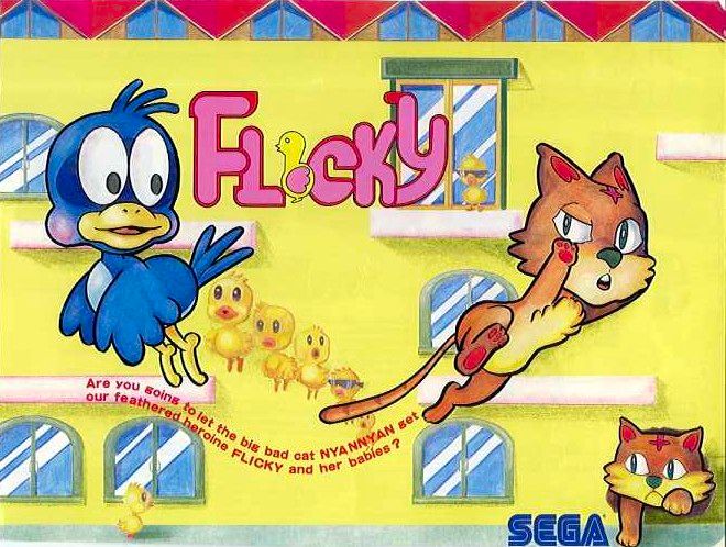 Does anyone know of some good Flicky artwork? : r/SEGA