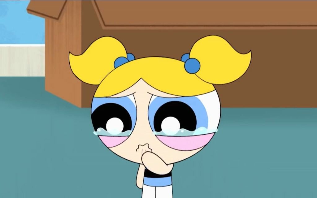 Bubbles Powerpuff Girls Sad