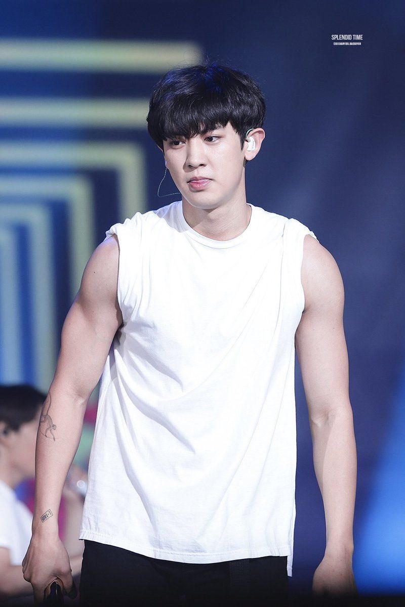 Chanyeol Muscles