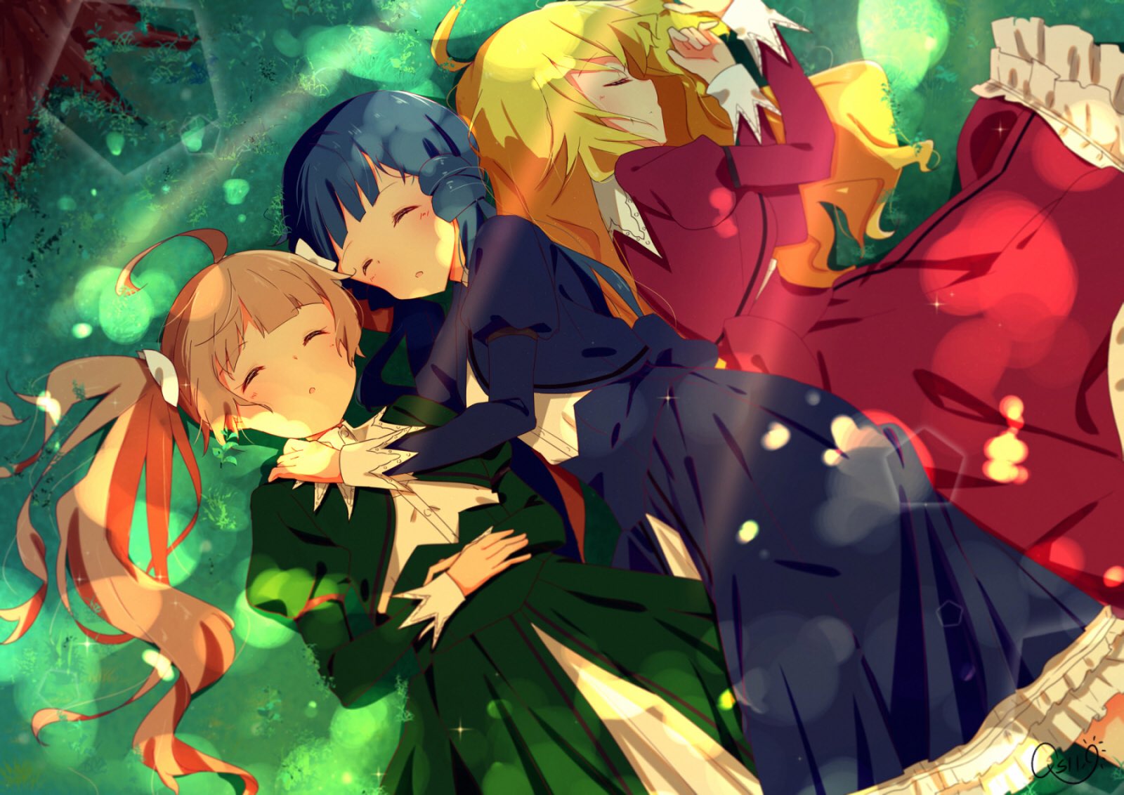 Qs11_ (＊´v`＊)ノ ＜ ！ on Twitter: "昼寝…