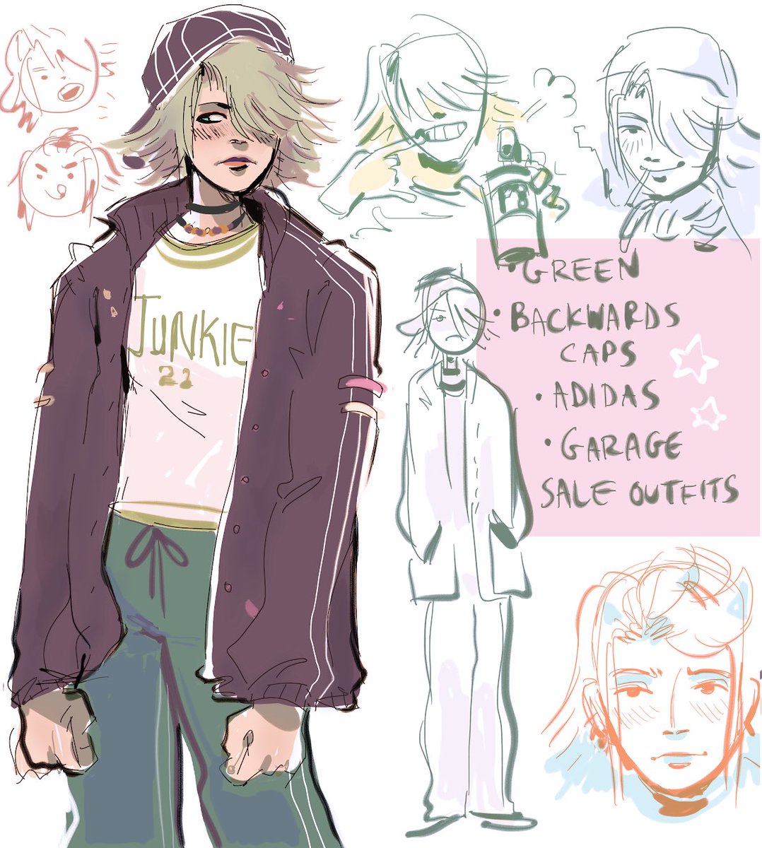 「ah yes, the revival of an old oc 」berinの漫画