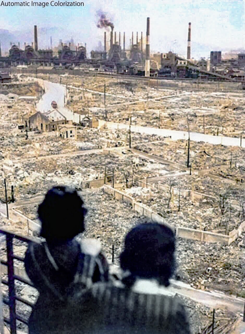 渡邉英徳 Wtnv On Twitter 73年前の今日。1945年8月8日,八幡大空襲。127機のb29の攻撃により,死者2952人